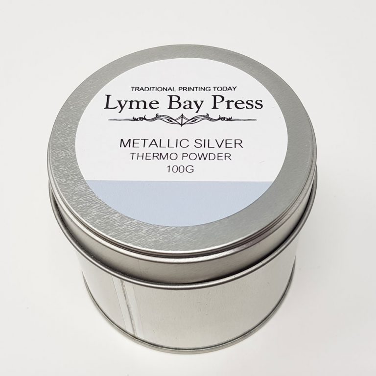 Clear Gloss Thermography Powder - Lyme Bay Press - Letterpress Supplies