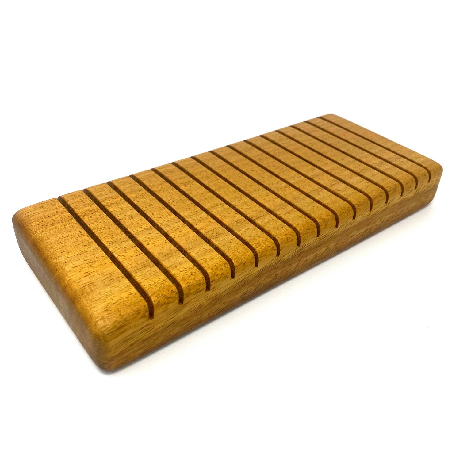 Oak Drying Rack – 15 Slots - Lyme Bay Press - Letterpress Supplies