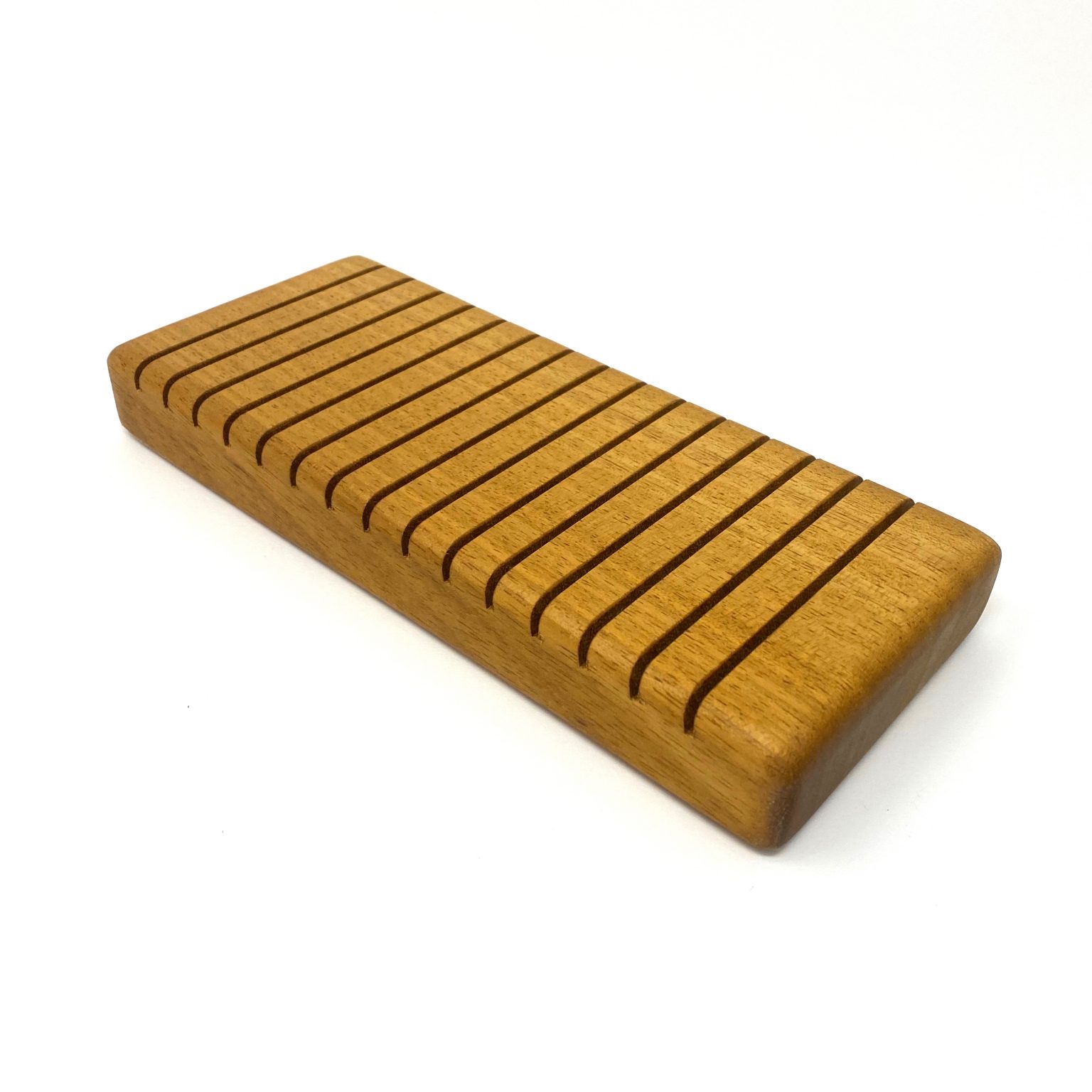 Oak Drying Rack – 15 Slots - Lyme Bay Press - Letterpress Supplies